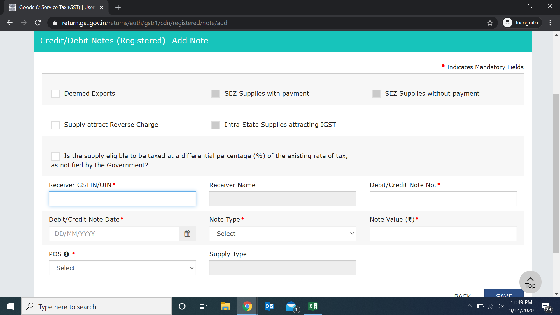 GSTIN has Implemented D-linking of Credit Notes and Debit Notes with ...